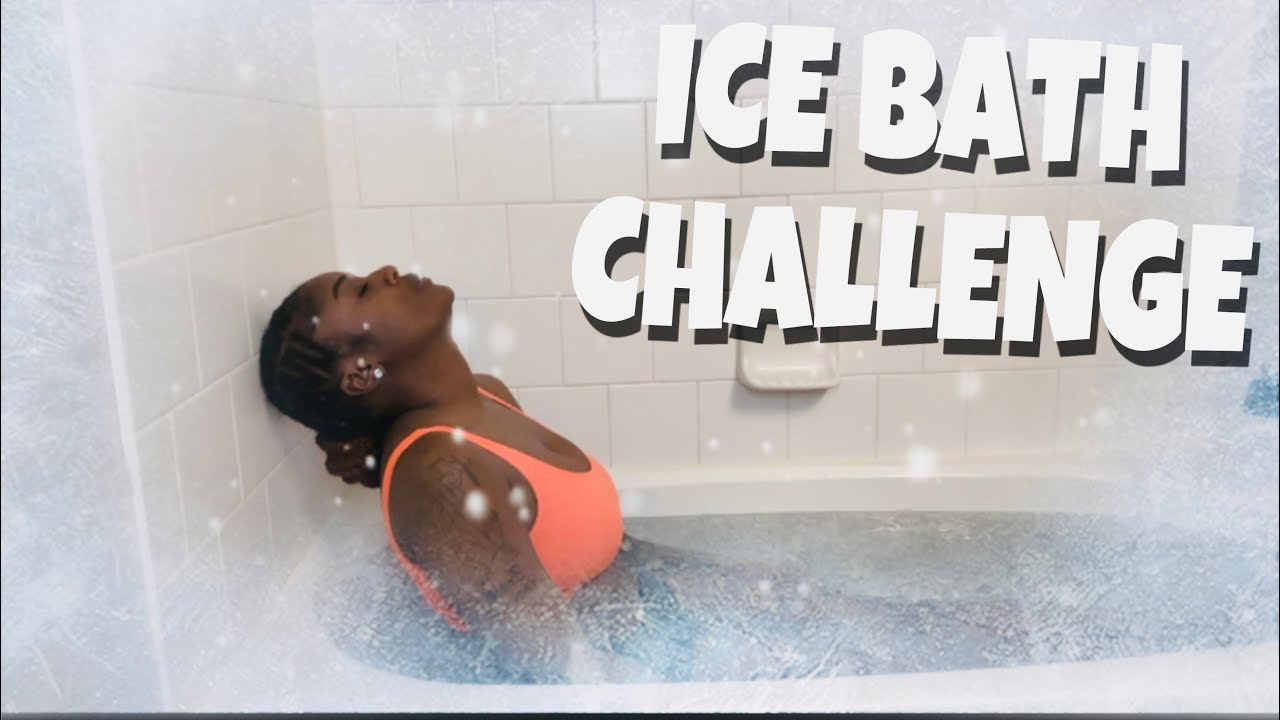 ICE BATH CHALLENGE!! - YouTube