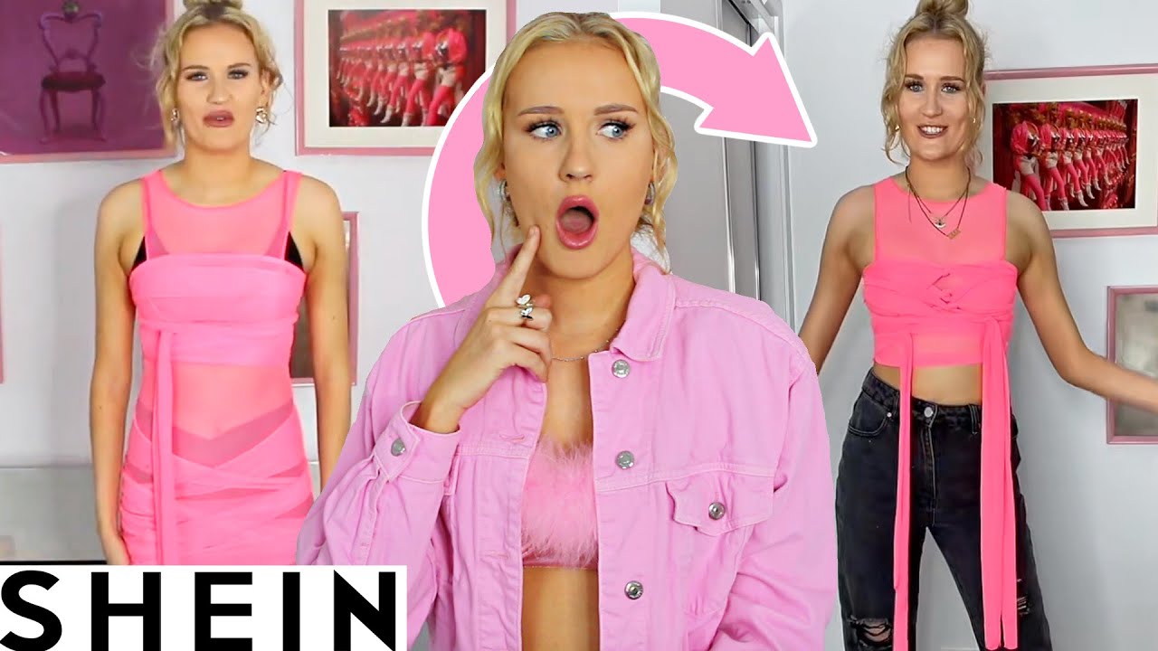 FIXING SHEIN CLOTHES - DIY SHEIN CLOTHES - YouTube