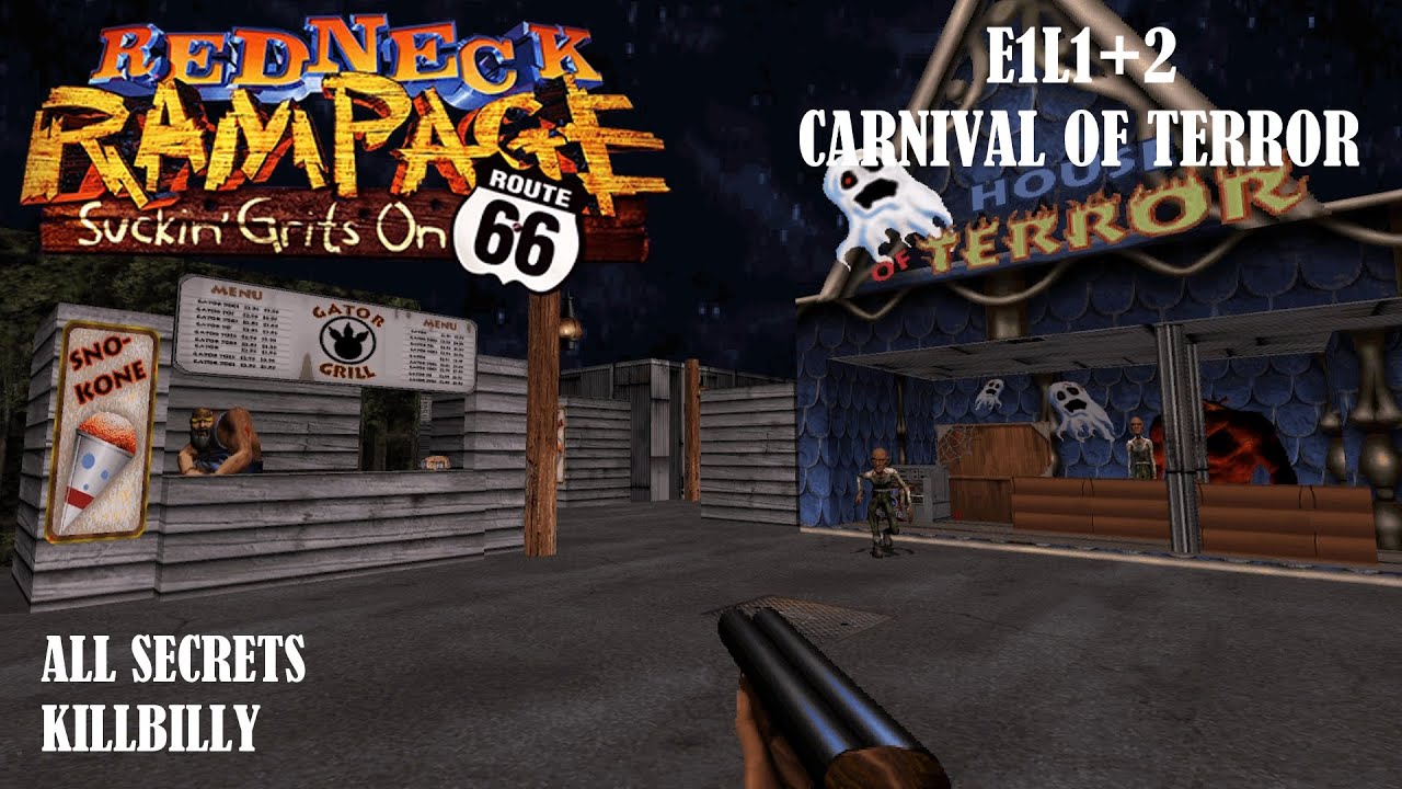 Redneck Rampage: Route 66 - E1L1+2: Carnival of Terror (Killbilly / All ...