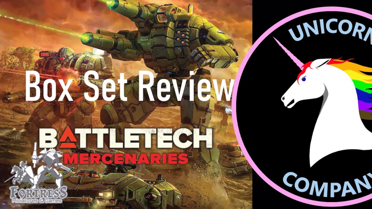 BattleTech Mercenaries Box Set Review - YouTube
