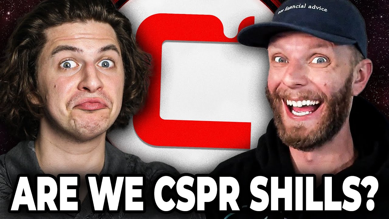 ARE WE PAID CSPR SHILLS? - YouTube