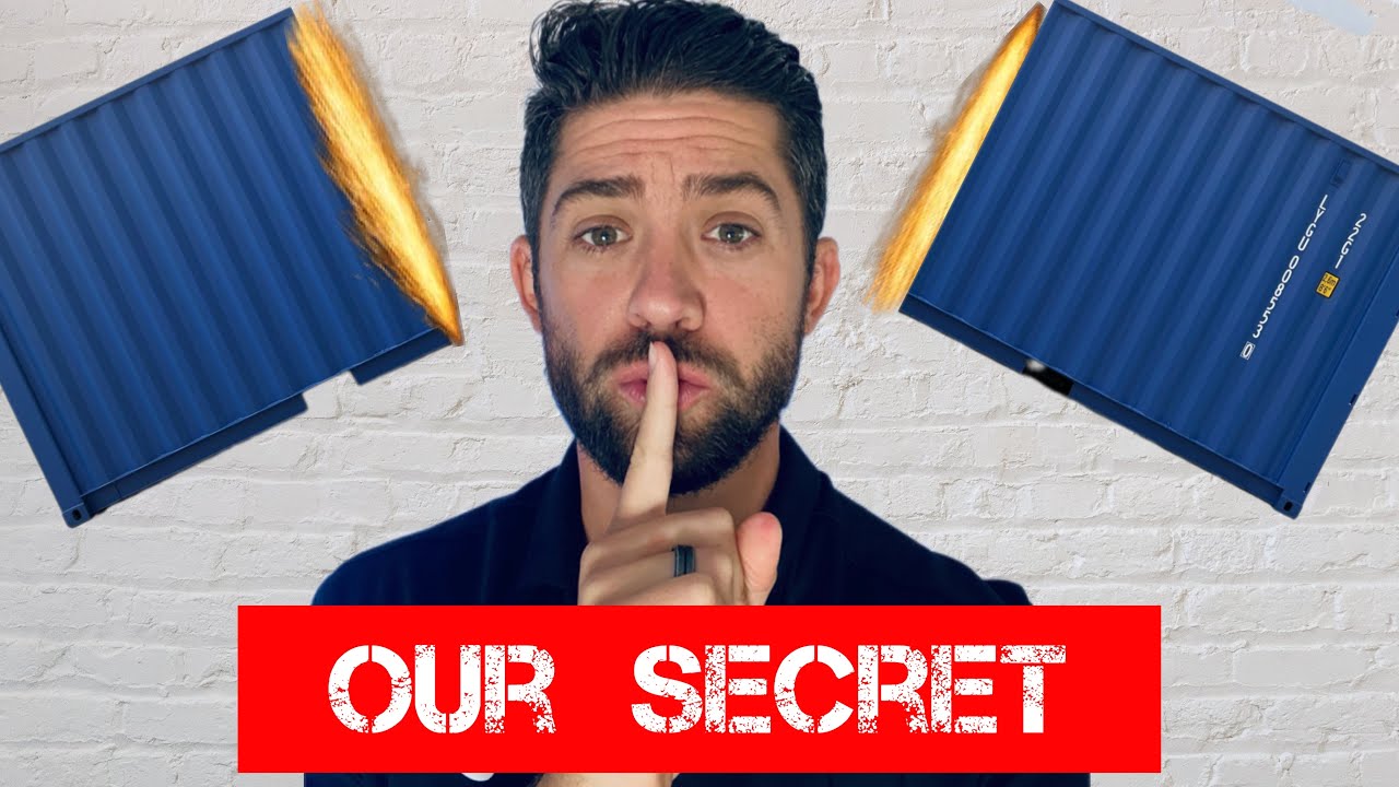 How to CUT a Shipping Container in HALF? 💥💥 - YouTube