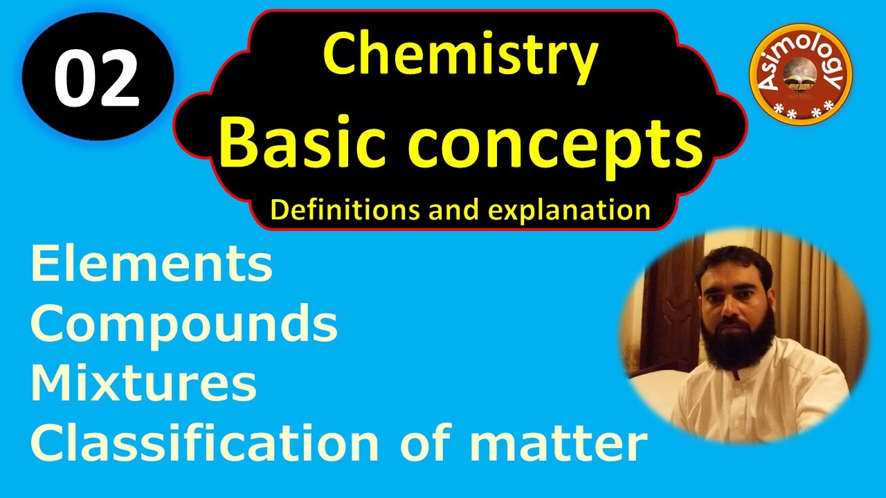 Elements Compounds and Mixtures | Lecture 02| CHEMISTRY Basic Concepts ...