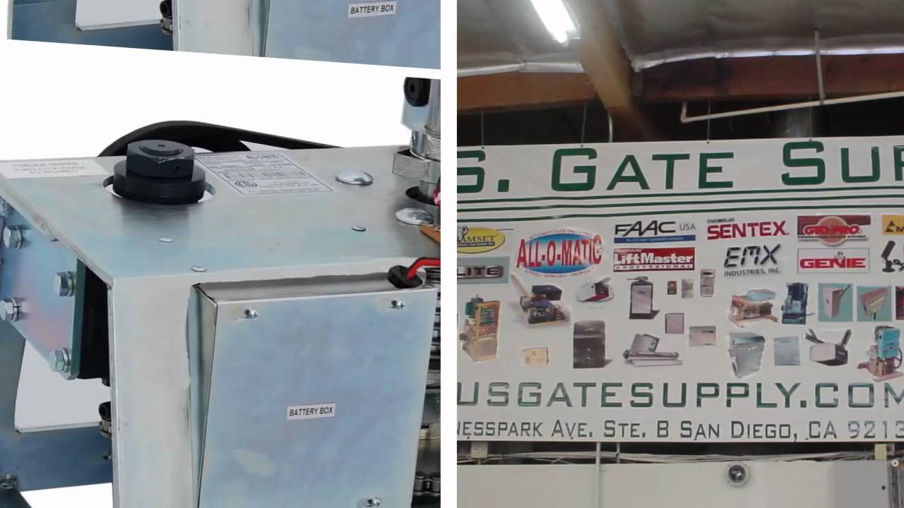 ALLOMATIC GATE OPENERS AT U.S. GATE SUPPLY - YouTube