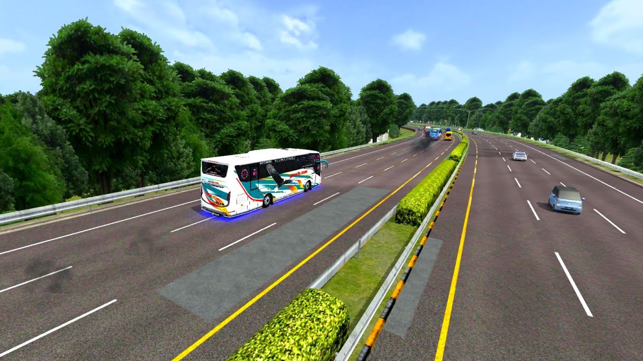 UPDATE MOD MAP BUSSID PONDOK PINANG & LEBAK BULUS GRAFIK POHON RINDANG ...