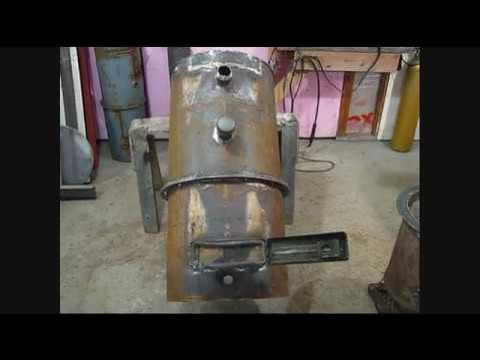 My FEMA gasifier, build and demo - YouTube
