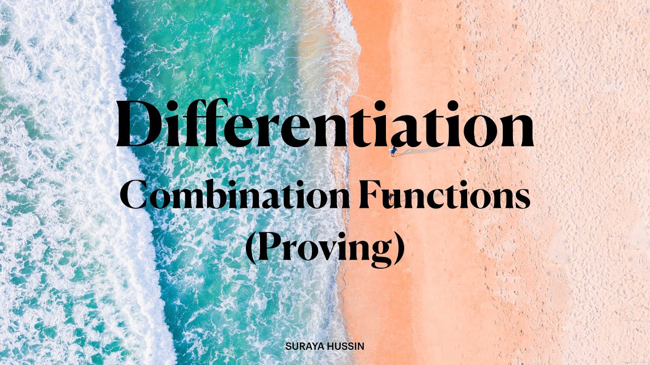 Chapter 9 Differentiation of Combination Functions (Proving | Question ...