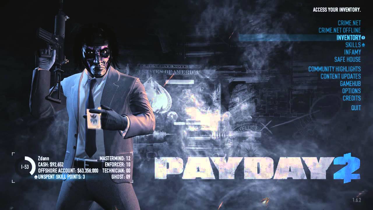 Payday 2 - Music Replacement gone horribly wrong (WARNING LOUD) - YouTube
