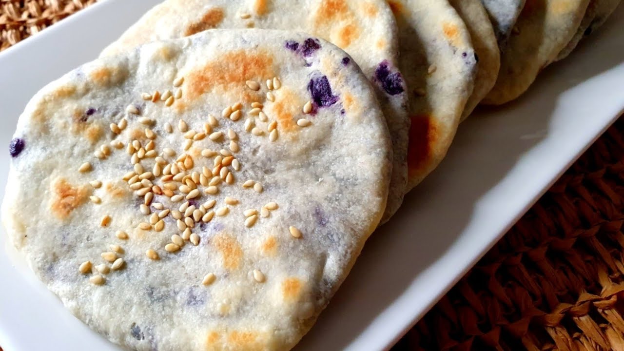 How To Make Homemade Piaya|| Ube Flavoured Piaya||Easy Purple Yam Flat ...