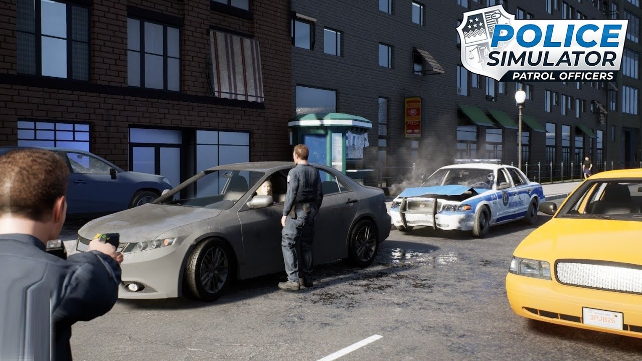 They Gave Us A Car To Pull People Over ~ Police Simulator - YouTube