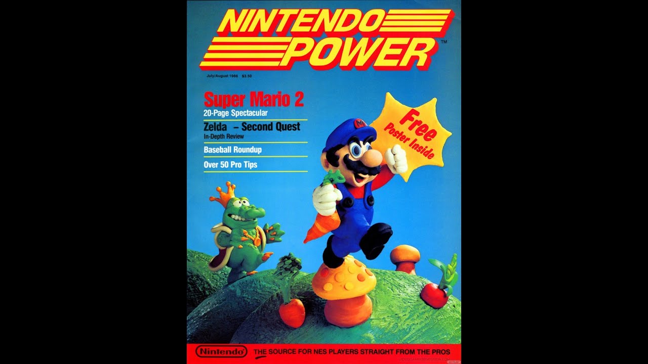 REVISTA NINTENDO POWER nº1 julio -agosto 1988 - YouTube