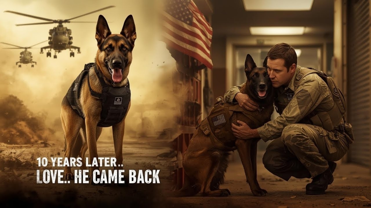 Military Dog Left Behind… 10 Years Later, The Impossible Happened - YouTube