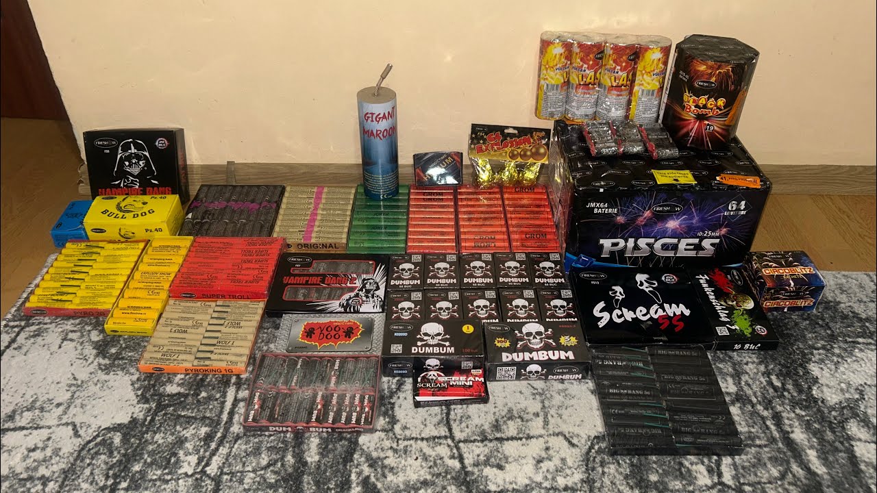 Colectie petarde si artificii 2024-2025 | PYRO ZEUS - YouTube