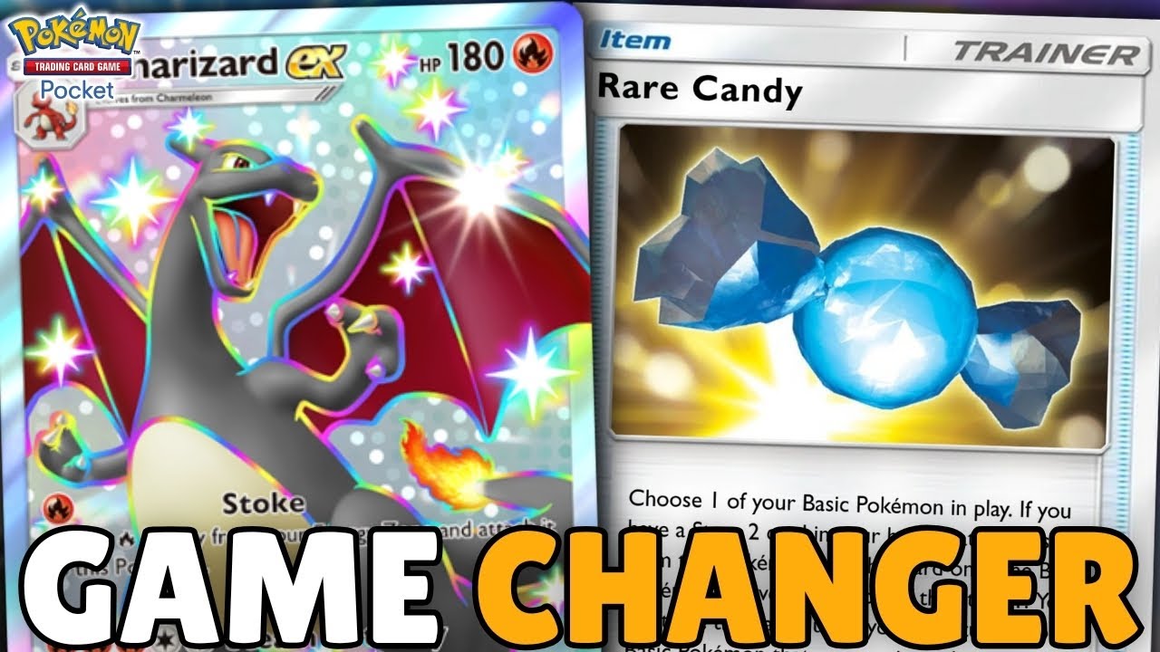 Rare Candy Just Broke Charizard EX! | Pokémon TCG Pocket META Deck ...