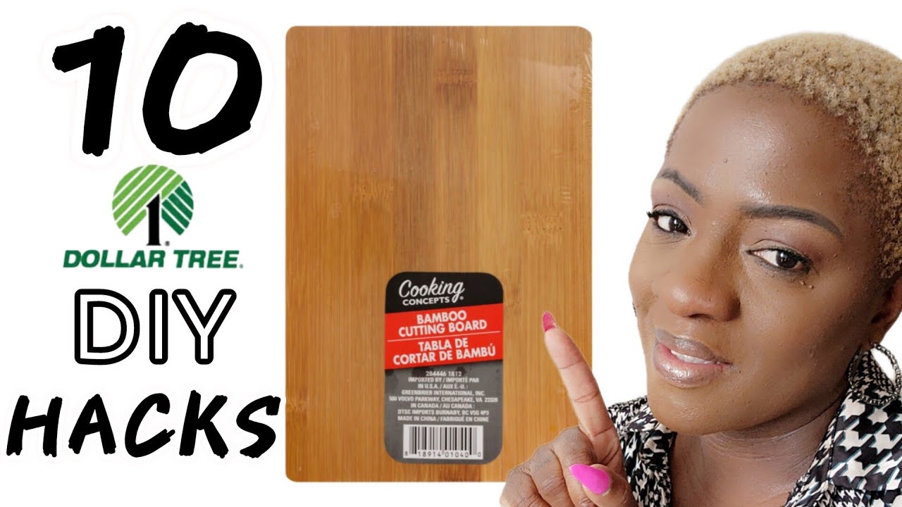 Grab these Dollar Tree Cutting boards/ high-end decor and ideas - YouTube