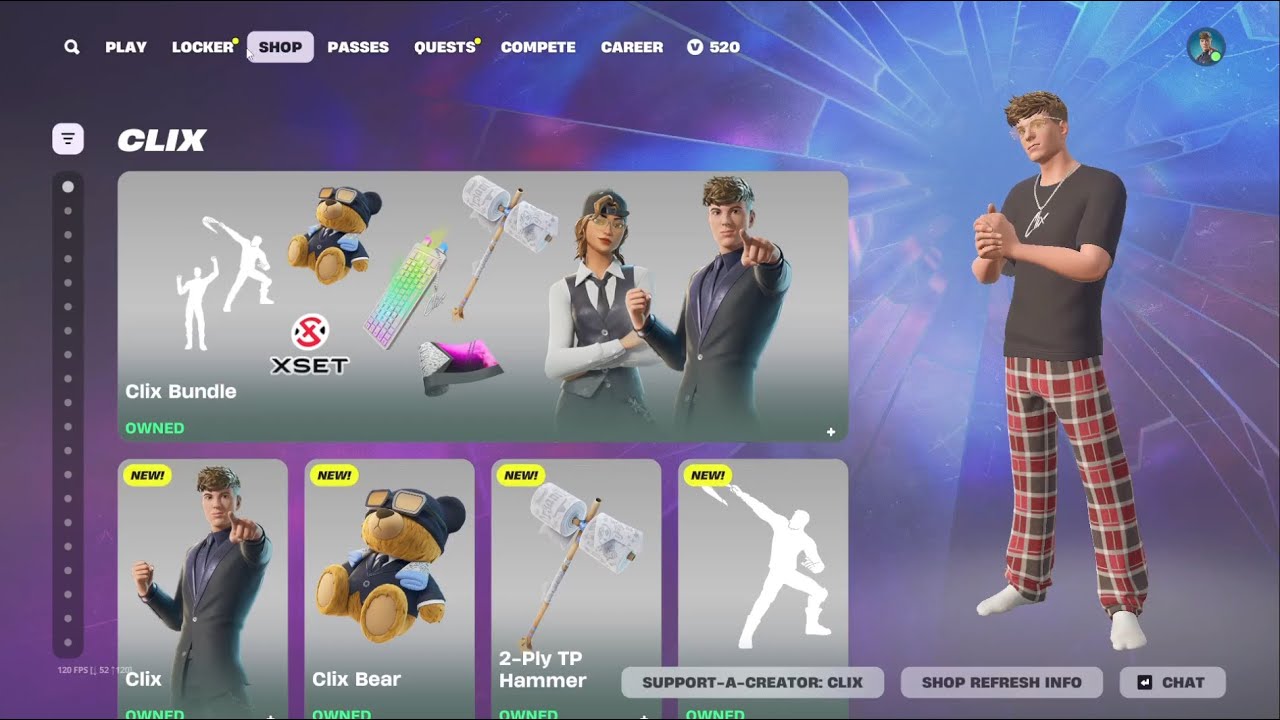 РЕВЮ на новия Clix BUNDLE 🎮 - YouTube