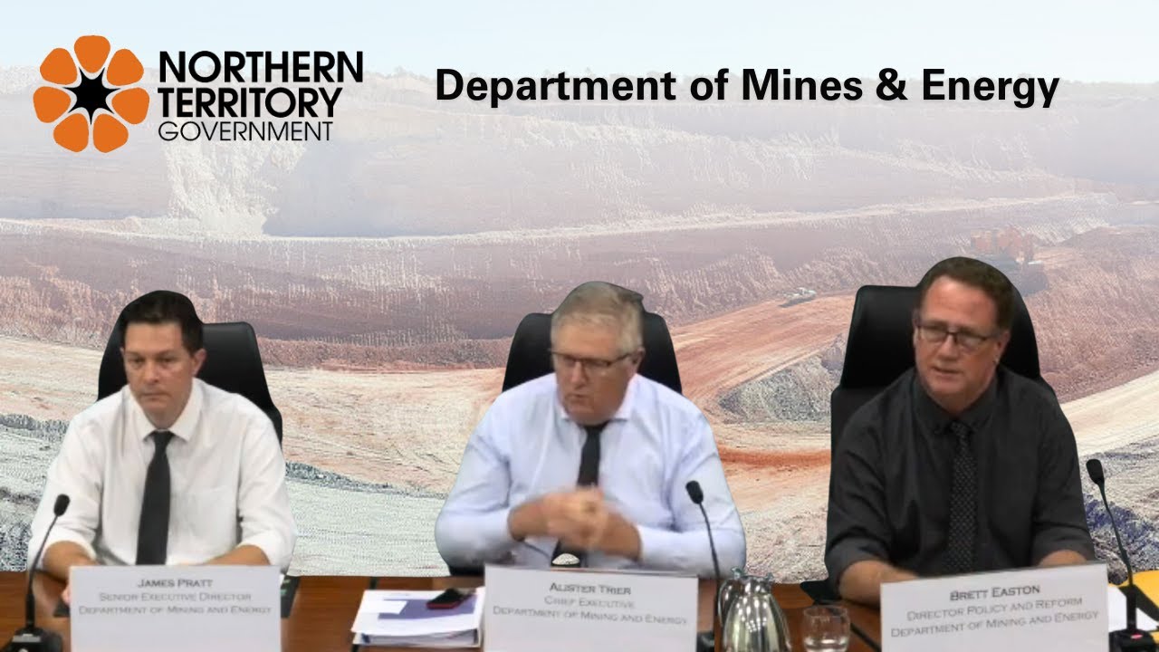 Department of Mines & Energy presents at the LSC about the Territory ...