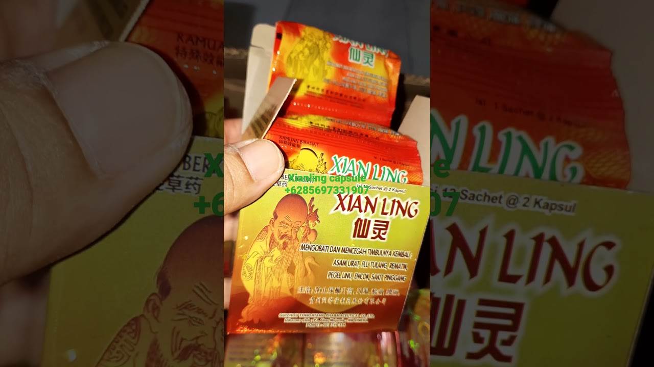 Xianling capsules original effectiveness for gout, rheumatics, uric ...
