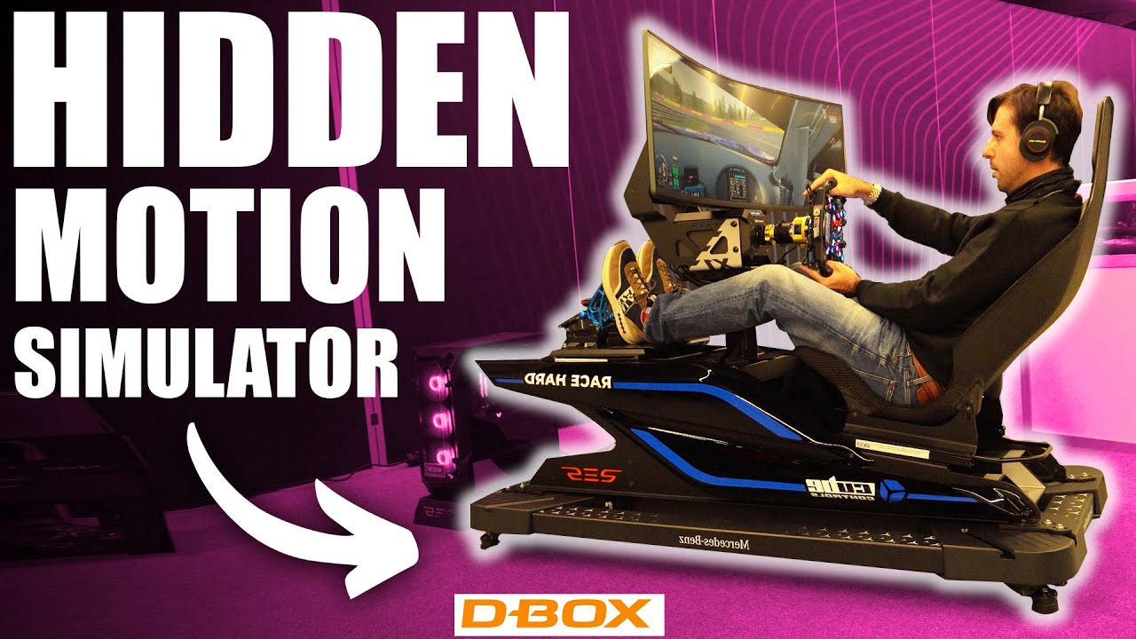 This New Motion Simulator by Dbox & RSeat Is Almost Invisible ! - YouTube