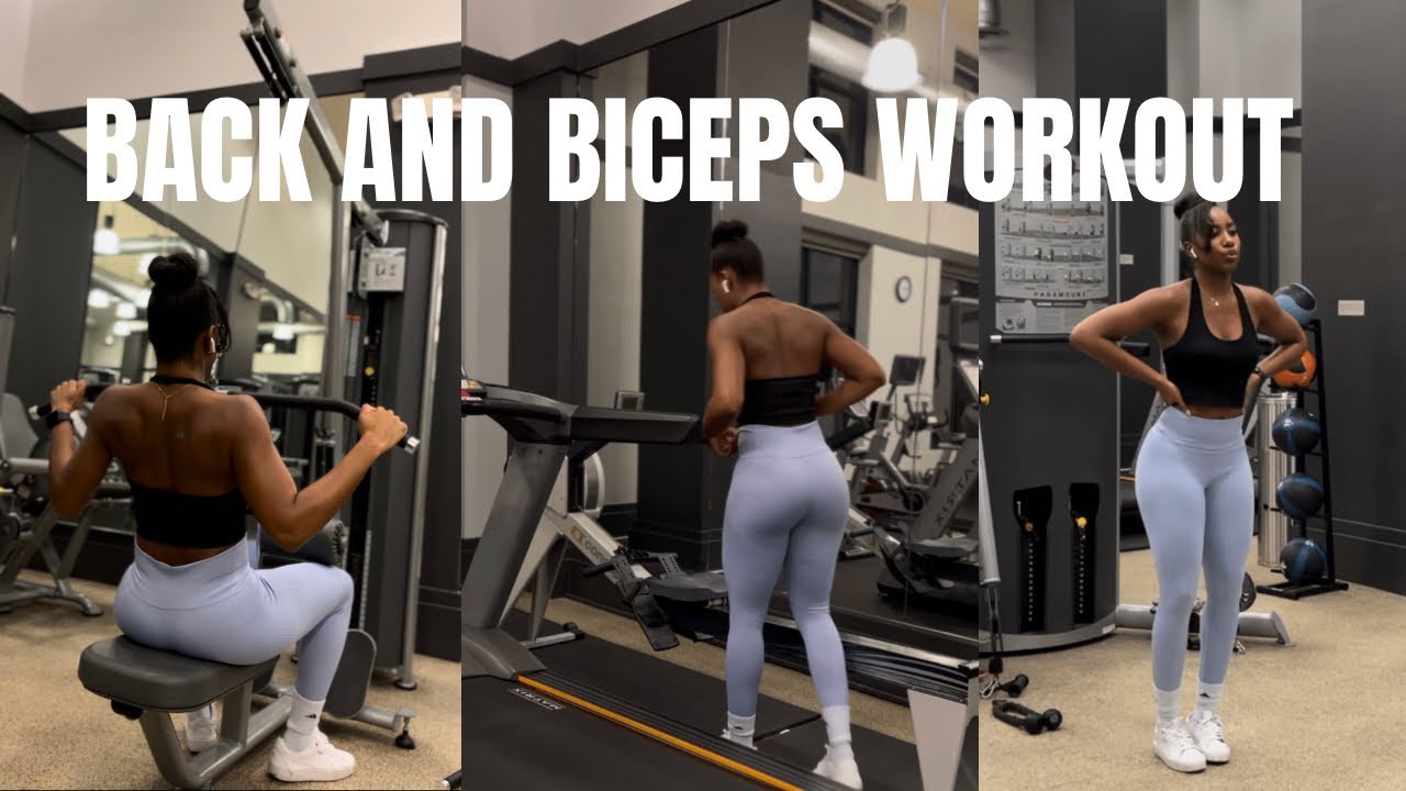 DO THESE FOR A SNATCHED BACK | BACK AND BICEPS ROUTINE FOR WOMEN ...