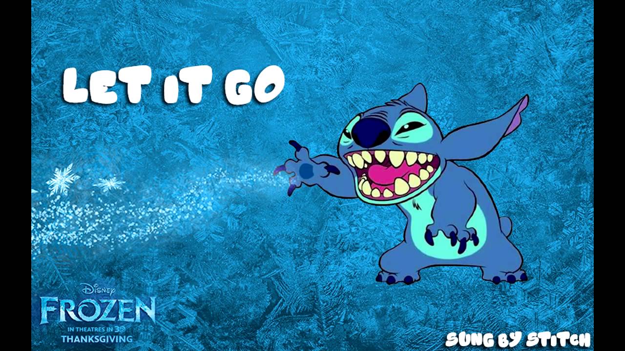 【LET IT GO】Frozen by Stitch! - YouTube
