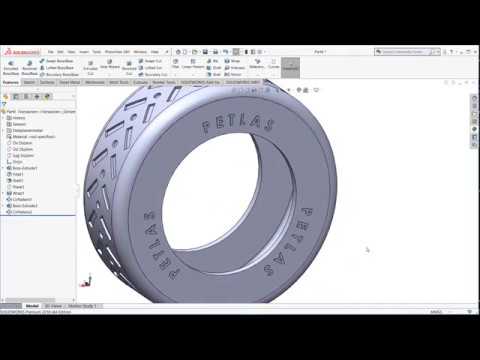 19-  Solidworks Eğitim - Text- ( Yazı Yazma) Formlu Yazı Yazma www.ankaracadcam.com