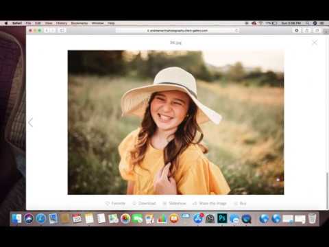 Shooting a photography session with a pre-teen girl
