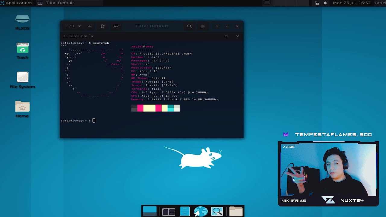 Instalar Xfce y Ligthtdm en FreeBSD | UNIX - YouTube