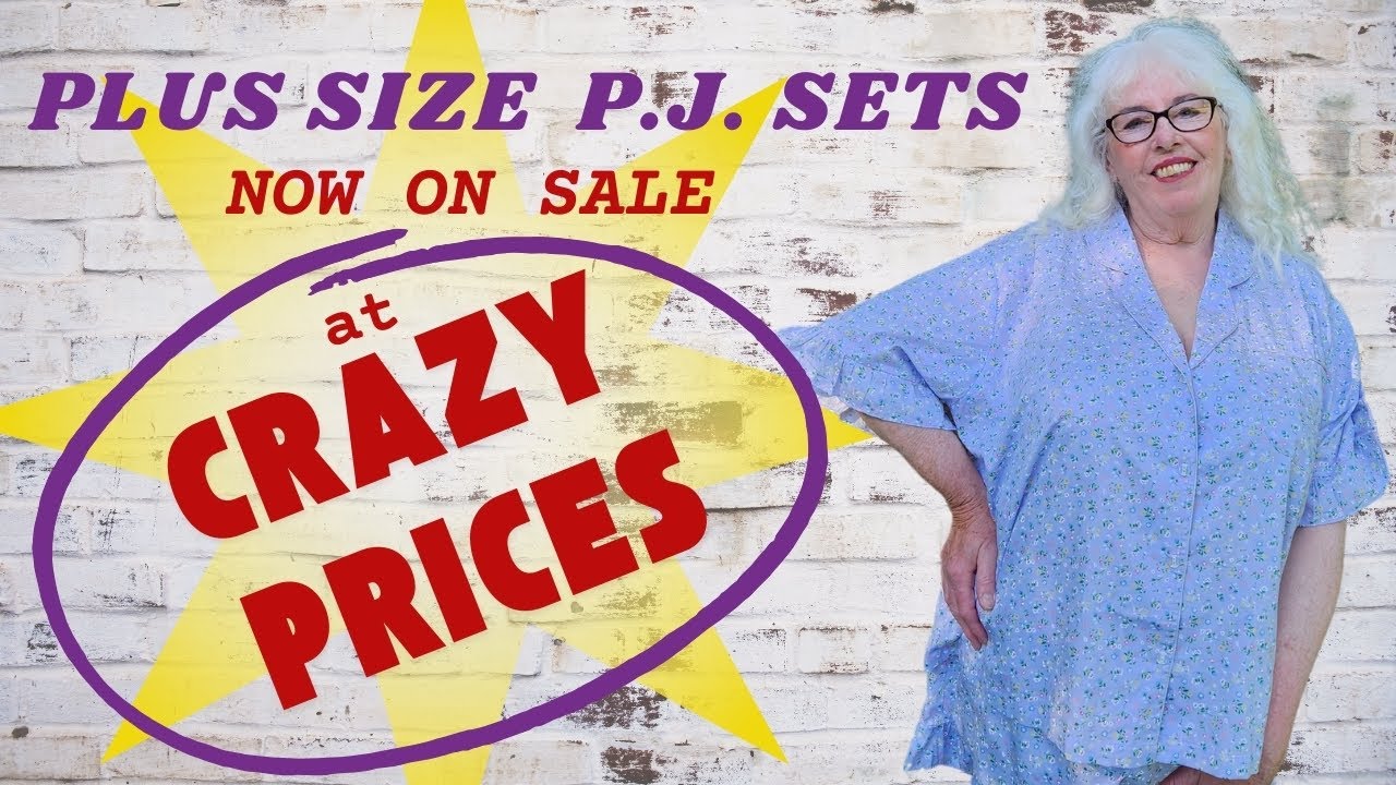 PLUS SIZE P.J. sets NOW ON SALE - YouTube