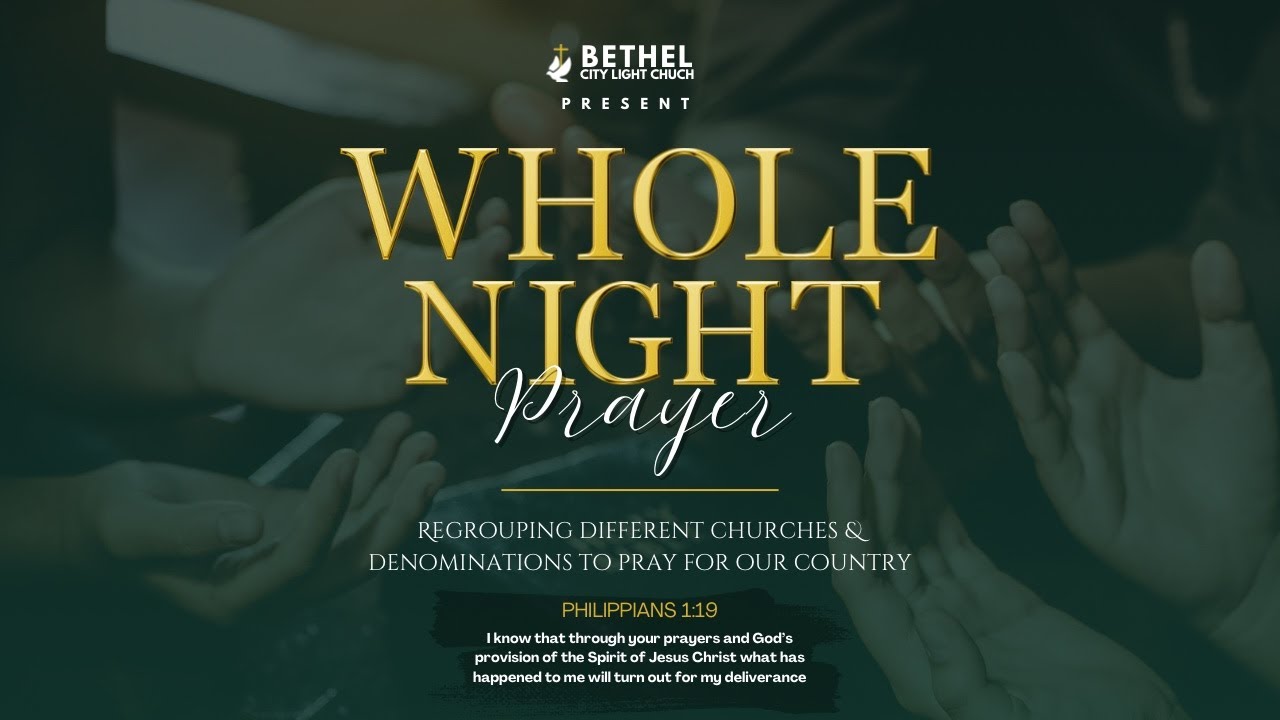 Whole Night Prayer || 31-07-2024. - YouTube