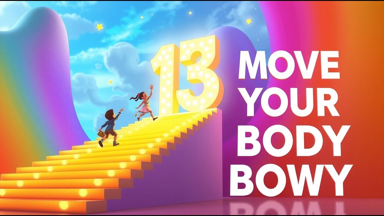 Happy Numbers Dance Song for Kids – Learn to Count with Fun Moves ...
