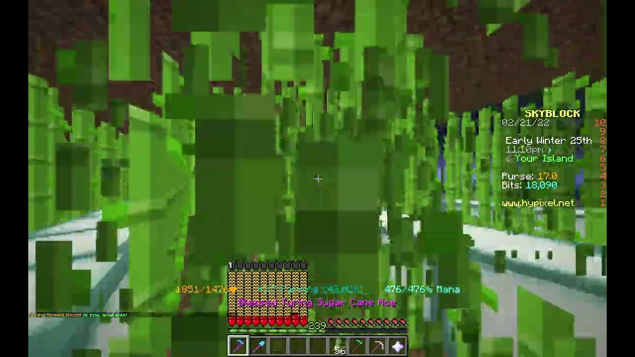 [Hypixel Skyblock] Sugarcane Script/Macro (Failsafe, Anti-Stuck, Fully Afk) - YouTube