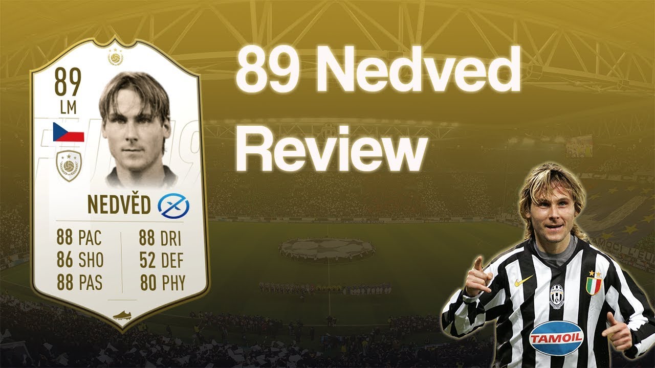 FIFA 19 | 89 ICON NEDVED REVIEW! - YouTube