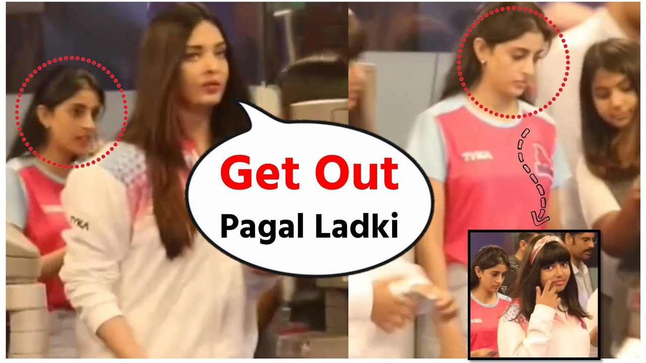 Aishwarya Rai RUDE Behavior With Navya Naveli Nanda In Fornt Of ...