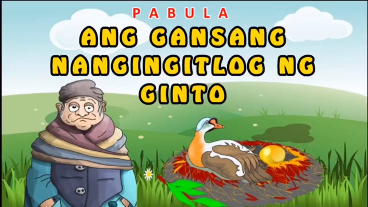Ang Gansa At Ang Kanyang Gintong Itlog - Kwentong Pambata - YouTube