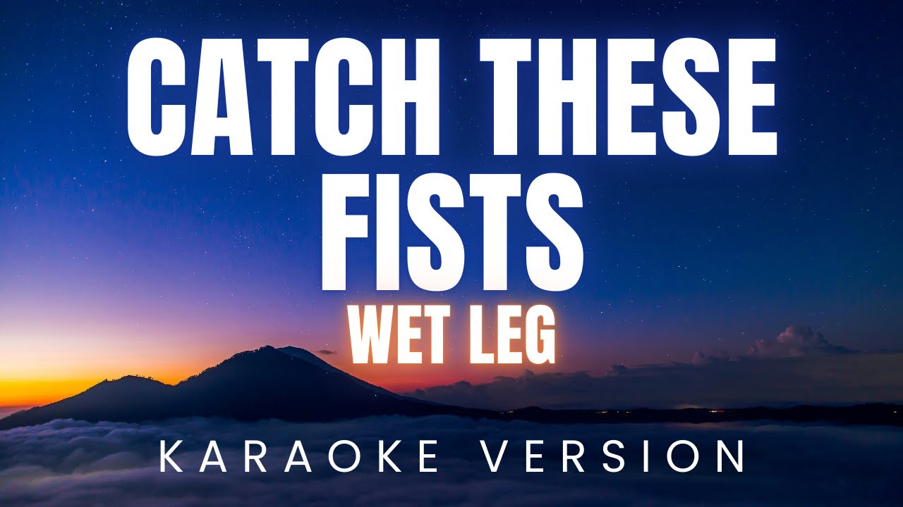 Wet Leg - catch these fists | KARAOKE - YouTube