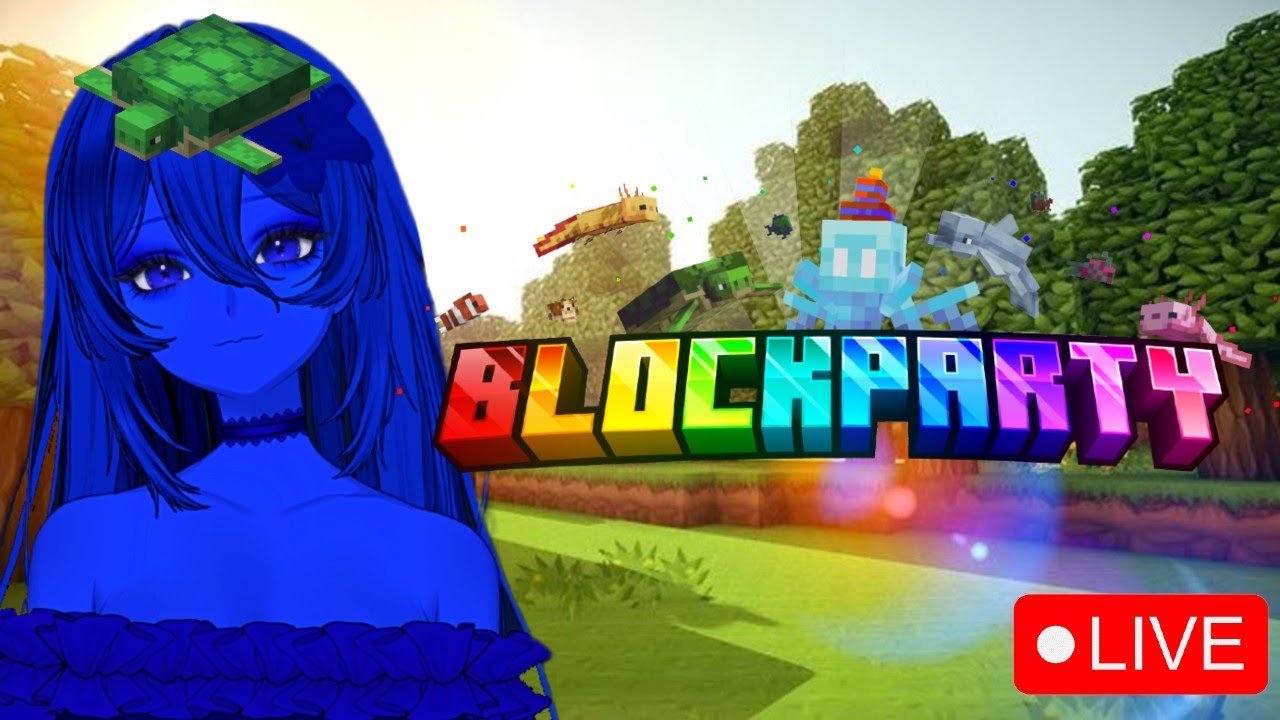 Playing Block Party [Minecraft] | LIVE - YouTube