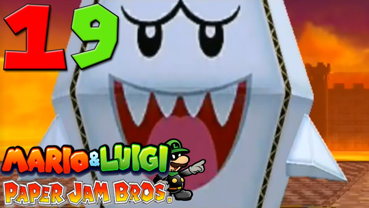 Mario & Luigi Paper Jam Bros |Español| Parte 19 "Boo-Boo-Booo-Boooo ...