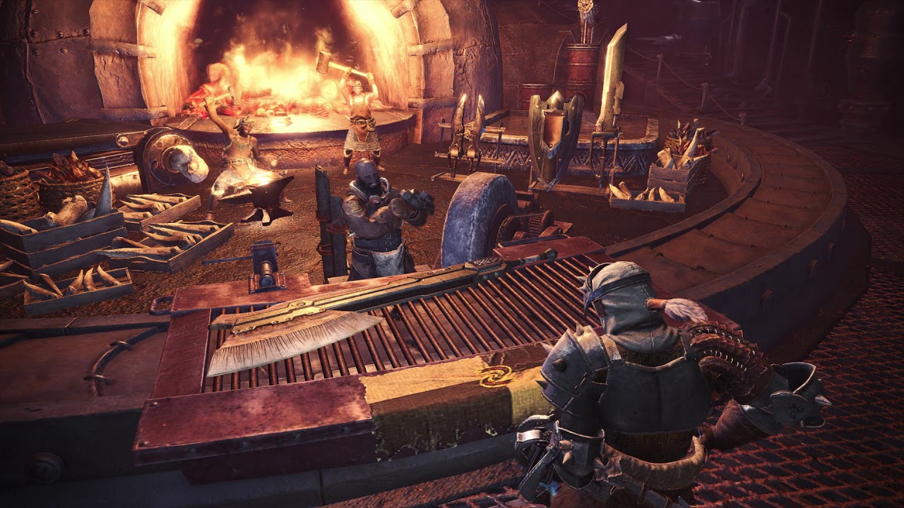 Monster Hunter: World - Bone Axe ll Forged 2x Monster Bone M & 1x ...