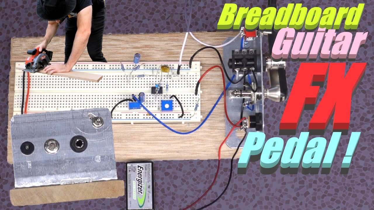 Breadboard Pedal Build - YouTube