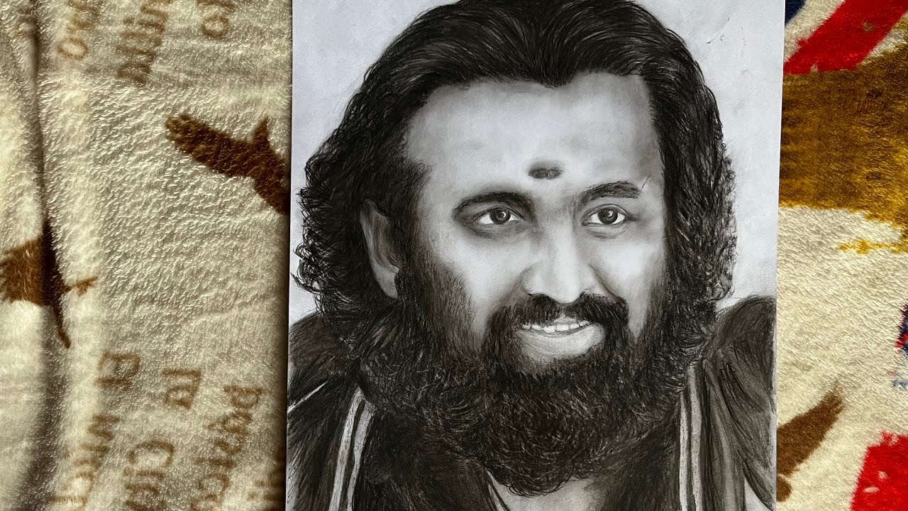 Unni Mukundhan | Portrait drawing |Malikappuram film | Osheen shades ...
