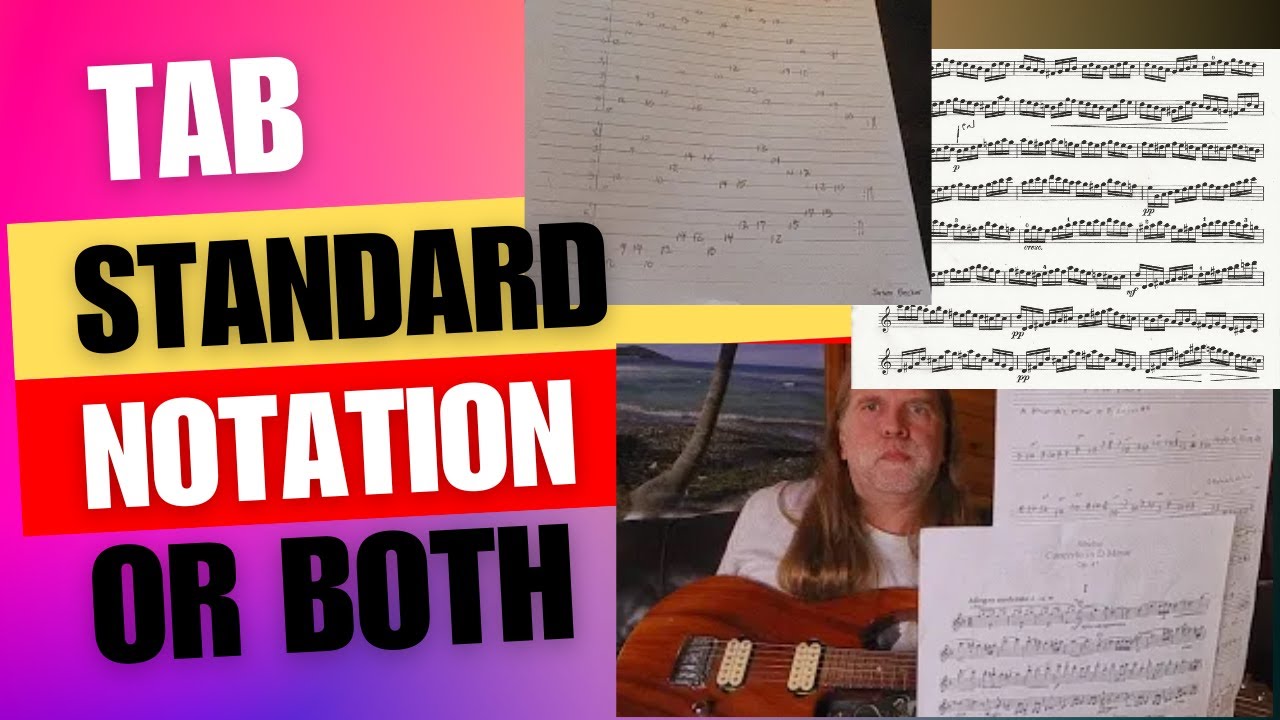 Should Guitarists Learn Standard Notation, Tab or Both (Pros & Cons ...