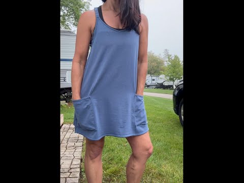 Summer Dress with Built-In Shorts and Pockets (Comfortable & Cute)
