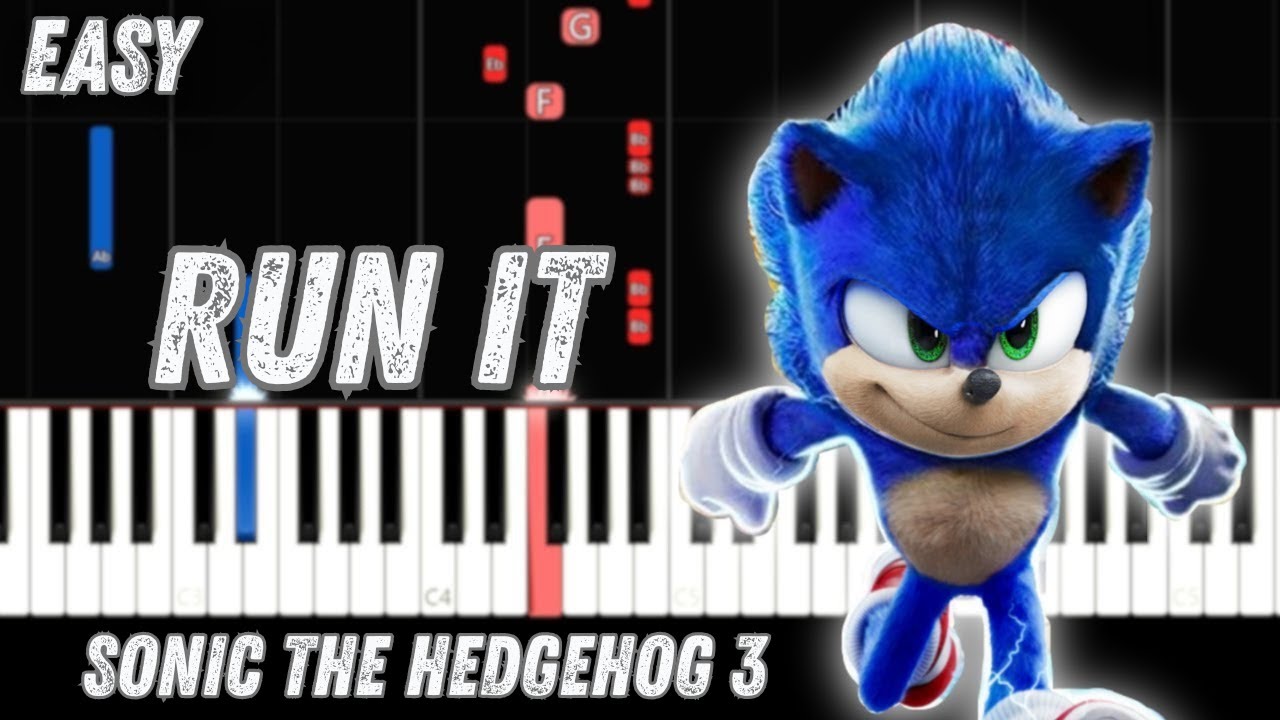 Sonic the Hedgehog 3 - Run It (Easy Piano Tutorial) - YouTube