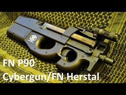 FN P90 Cybergun/FN Herstal. Review Fr. Airsoft. (n°161) - YouTube
