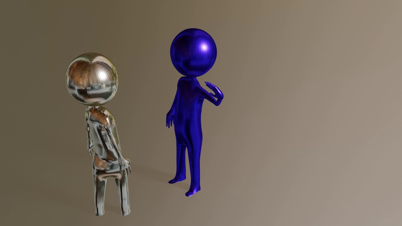 3D Small people Animation 1 - YouTube