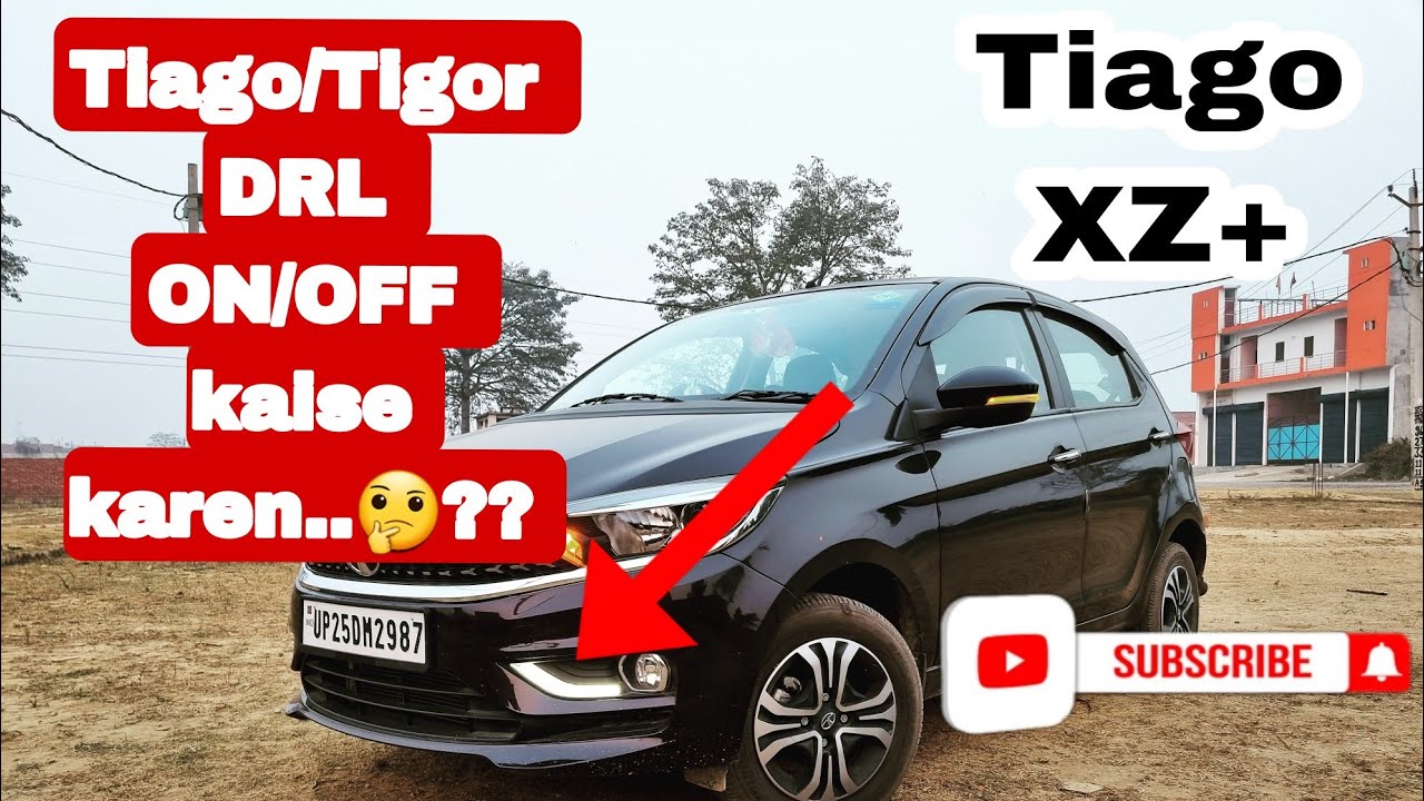 Tiago/Tigor DRL ON/OFF kaise karen..🤔👍| Tiago | Tigor | DRL ...