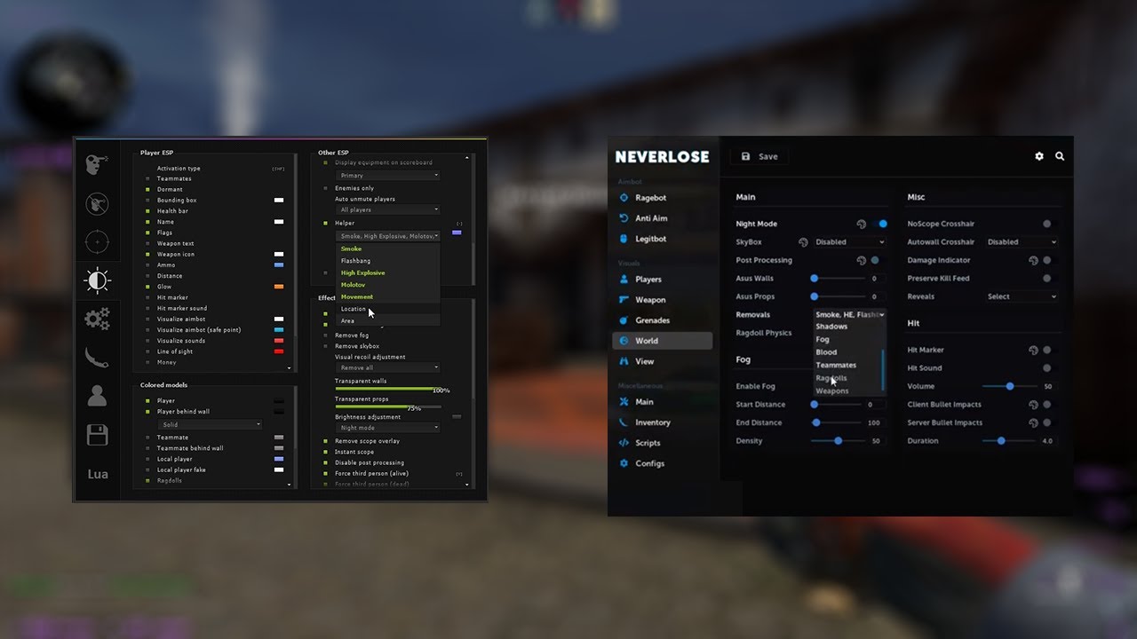gamesense.pub updated vs neverlose.cc public - YouTube