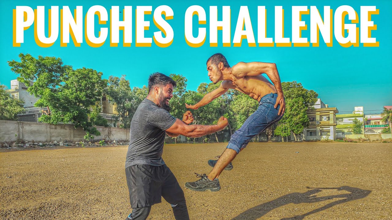 punch challenge part 2 | strength challenge | calisthenics Vs kyokushin ...
