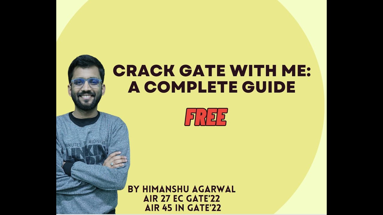 🔥 Complete GATE Guidance for Free || Access Now - YouTube